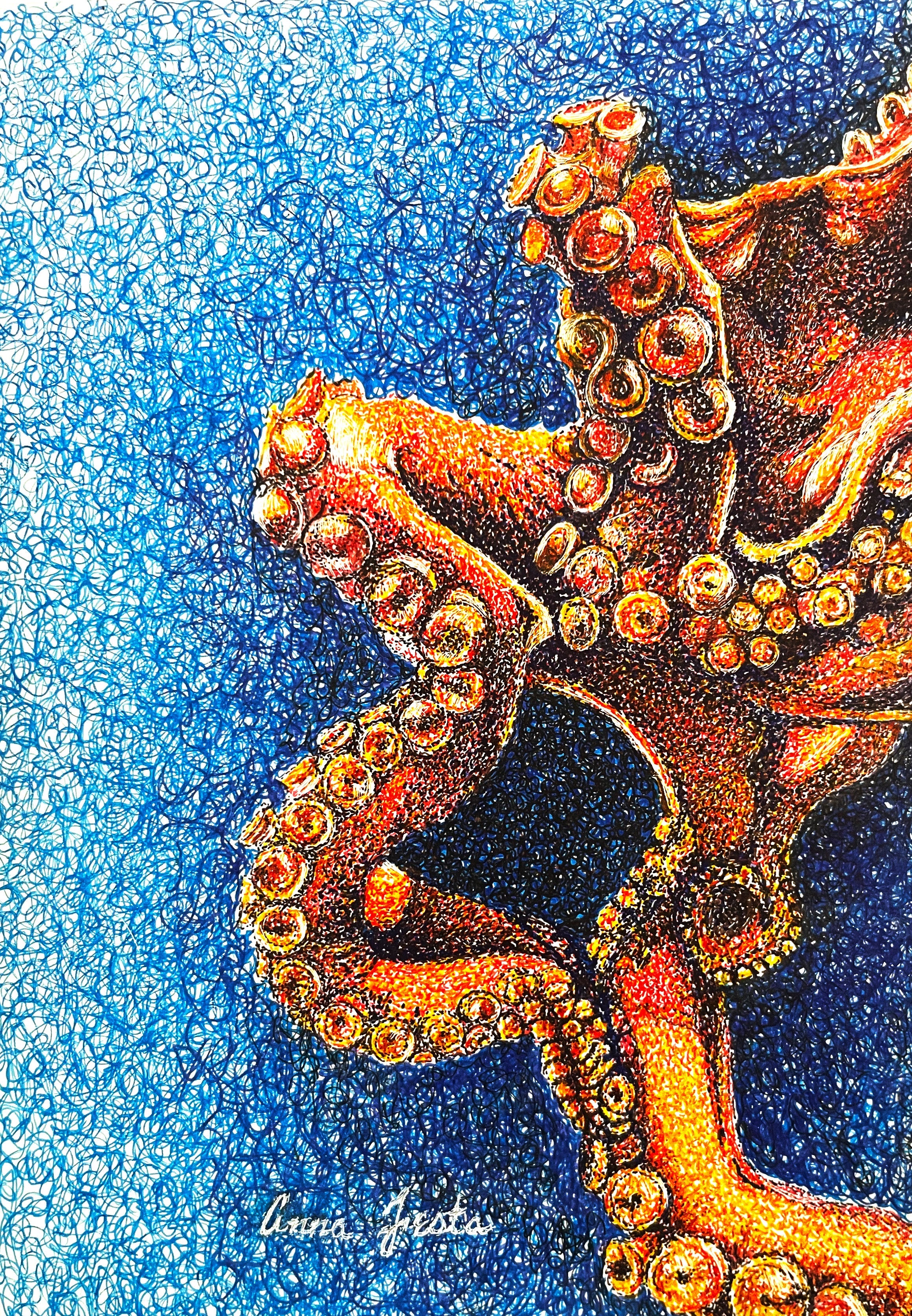 Explore Anna Festa’s Pen & Ink Collection: detailed ink drawings using ...